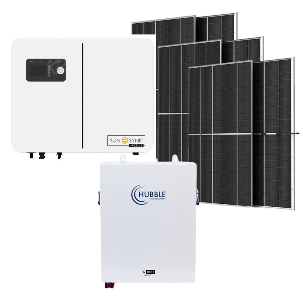 Hybrid Inverter & Battery Combo — MacSell Solar Outlet