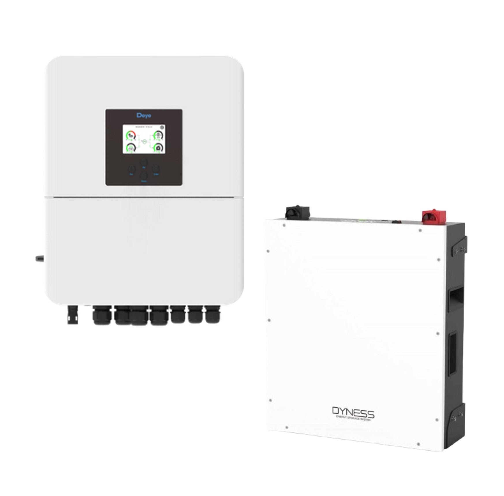 Hybrid Inverter & Battery Combo — MacSell Solar Outlet